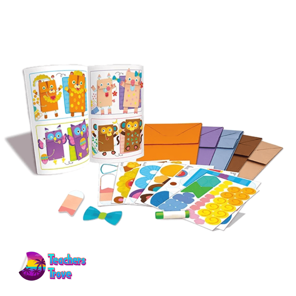 Animal paper bag puppets - Teachers Trove