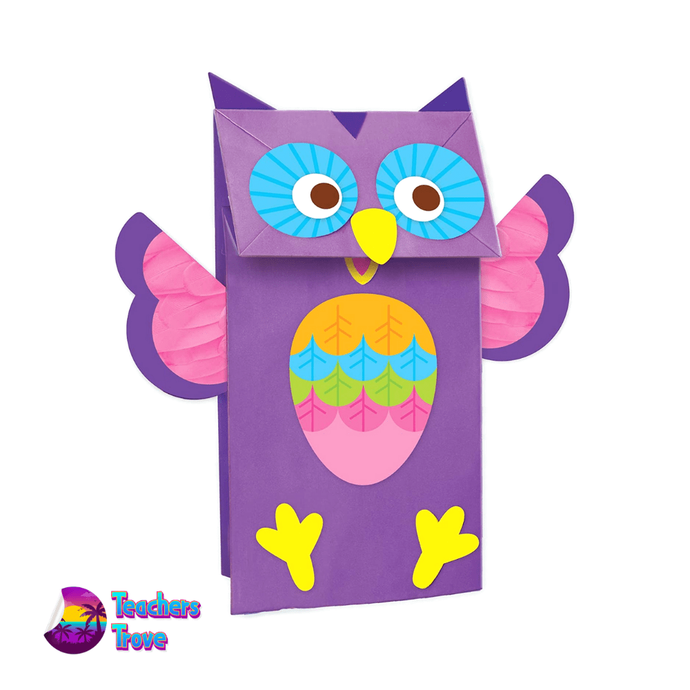 Animal paper bag puppets - Teachers Trove
