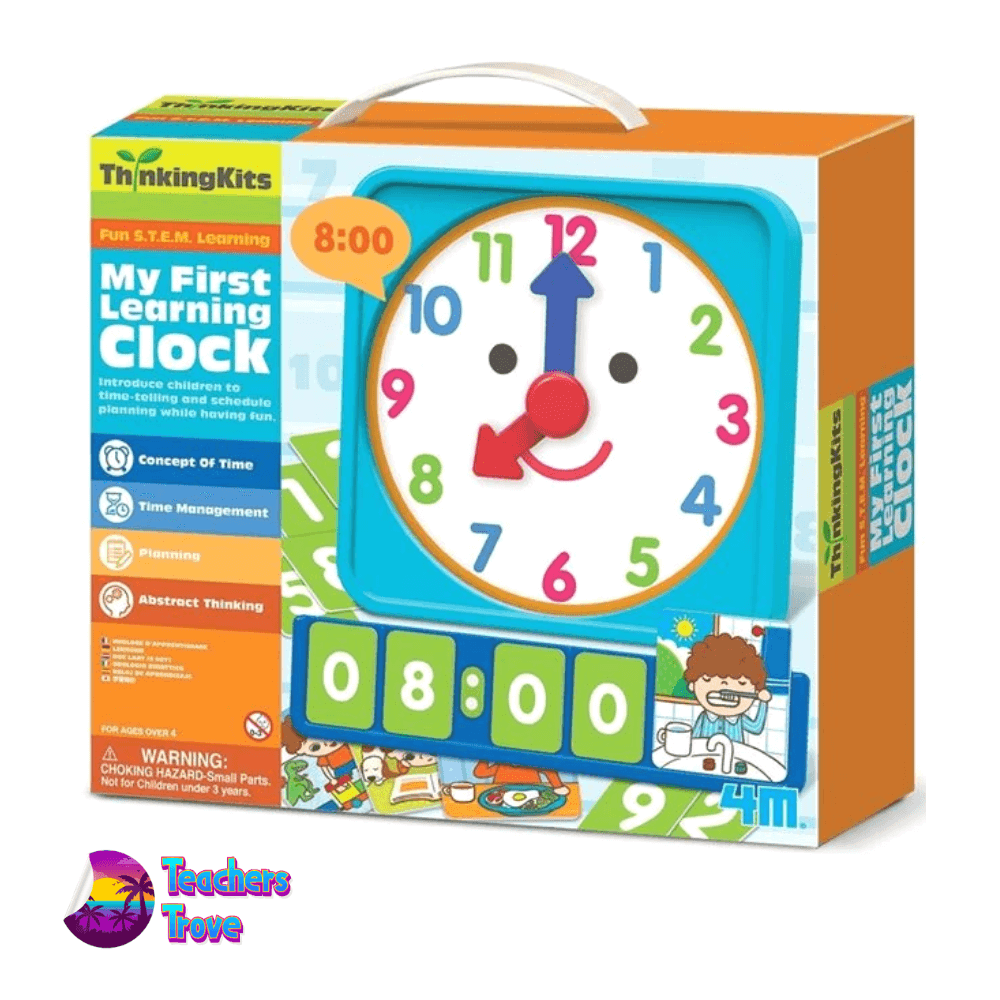 My first learning clock kit - Teachers Trove