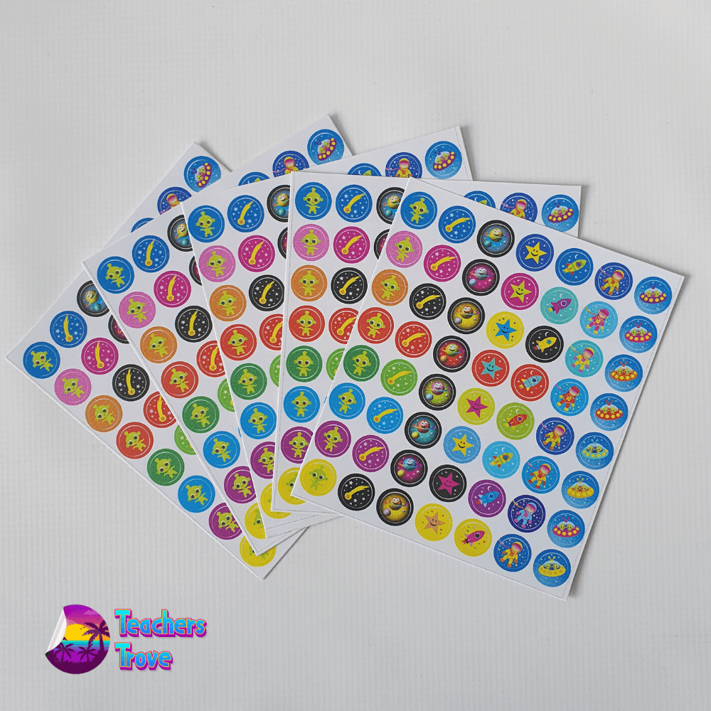 Small Space Stickers Pack - Teachers Trove