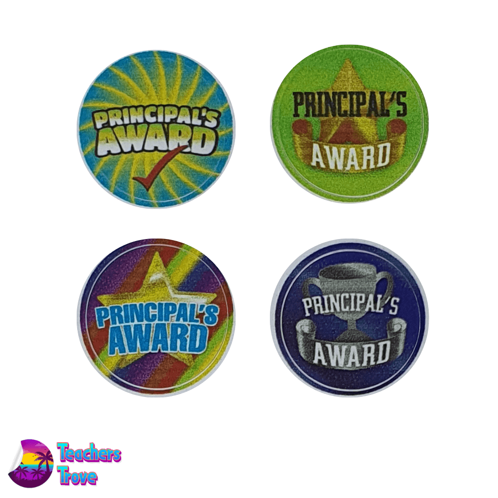 Principals Award Stickers Pack - Teachers Trove